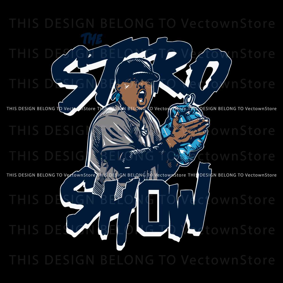 Marcus Stroman The Stro Show PNG, Trending Digital File | Inspire Uplift
