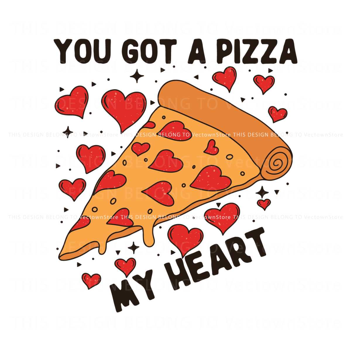 You Got A Pizza My Heart Valentine SVG, Trending Digital Fil | Inspire ...