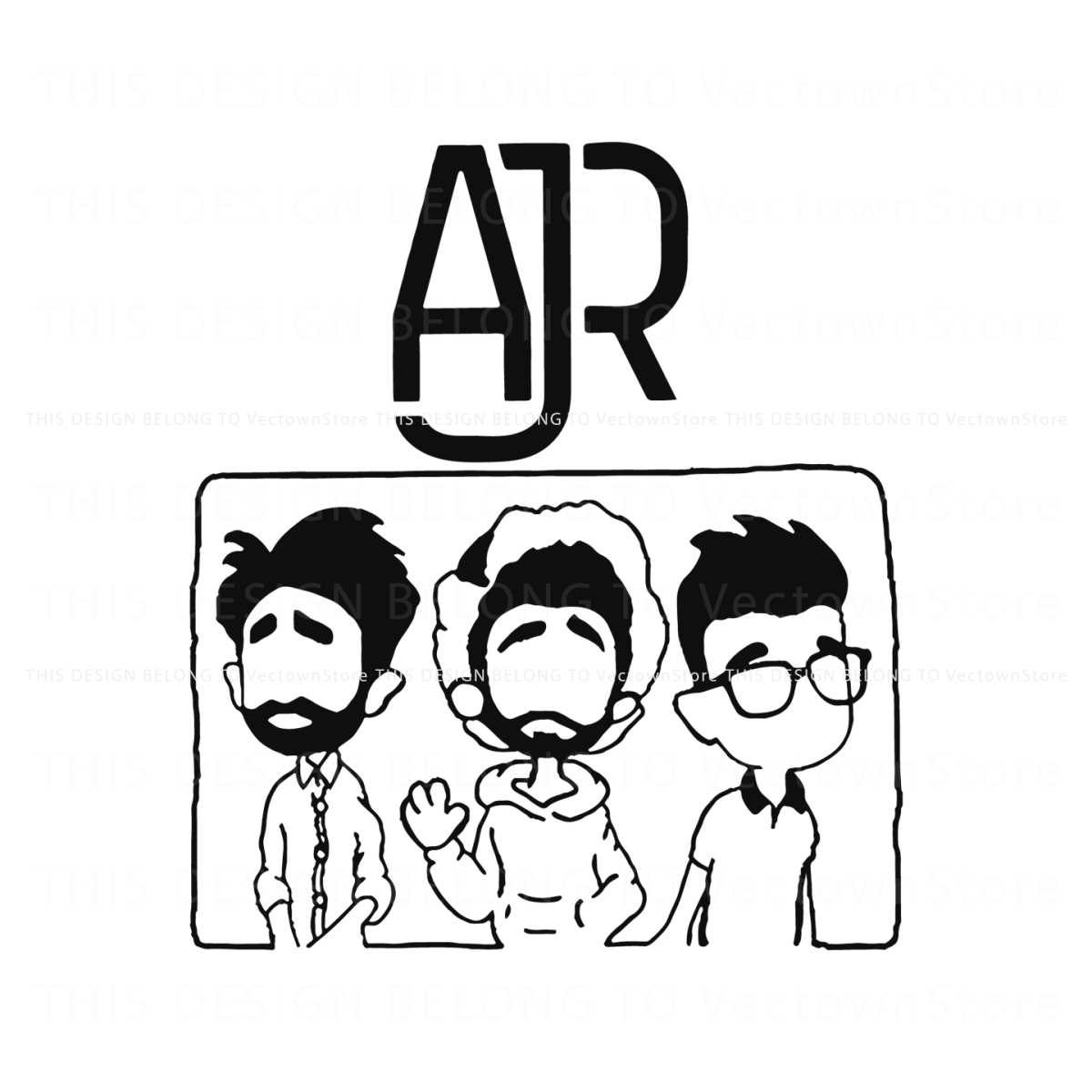 AJR Band Member The Click Album SVG, Trending Digital File | Inspire Uplift