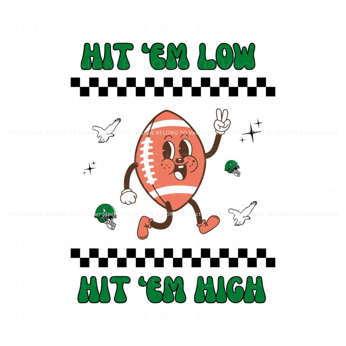 Hit Em Low Hit Em High SVG, Trending Digital File | Inspire Uplift