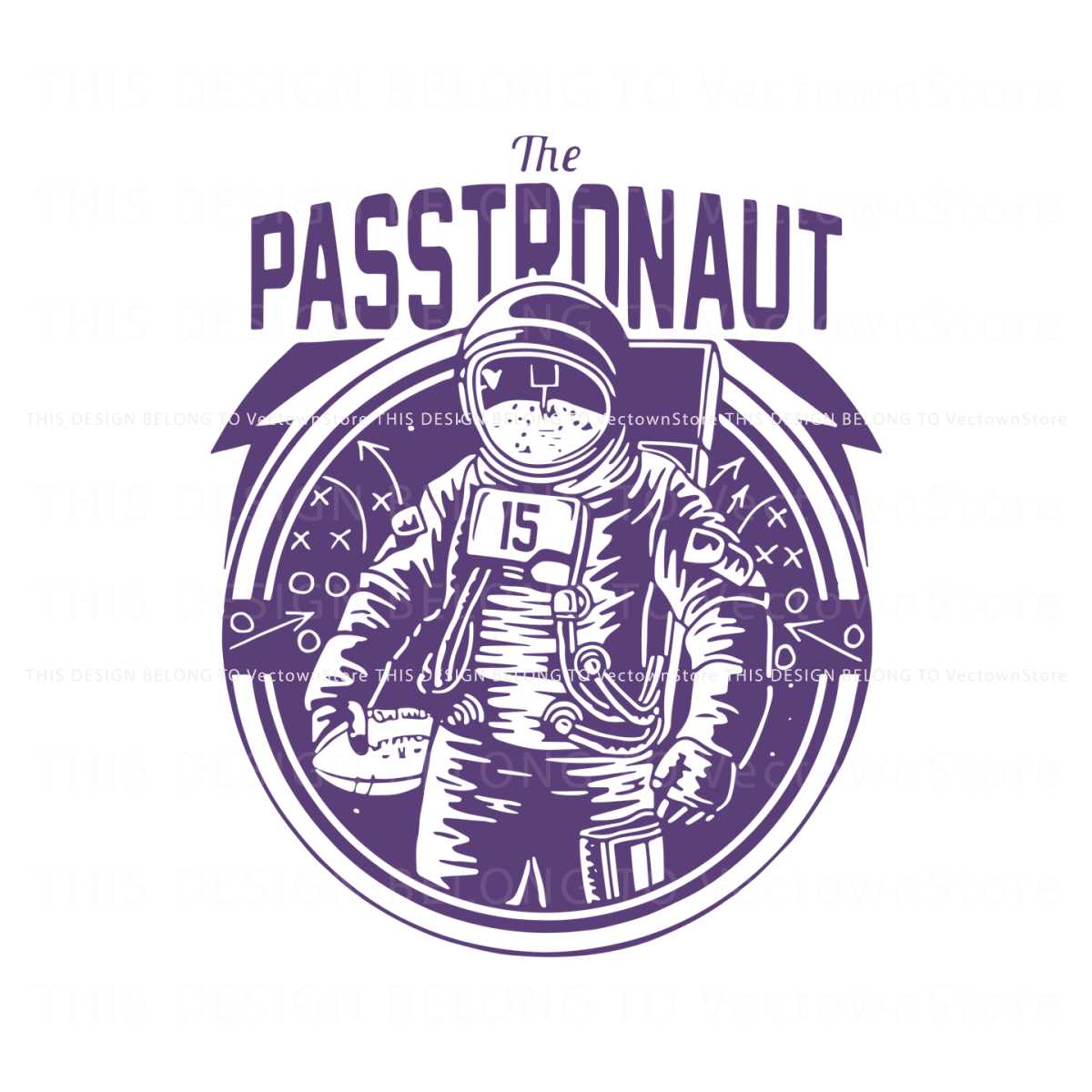 Joshua Dobbs The Passtronaut SVG, Trending Design File | Inspire Uplift