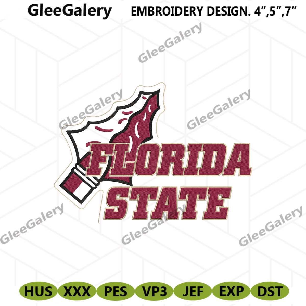 Florida State Logo NCAA Embroidery Design, Florida State Emb | Inspire ...