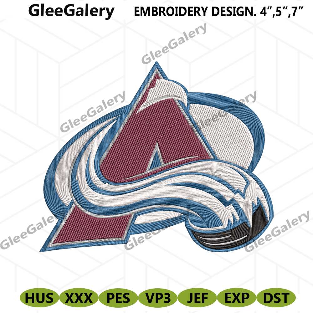 Colorado Avalanche Logo NHL Embroidery Design, Colorado Aval | Inspire ...