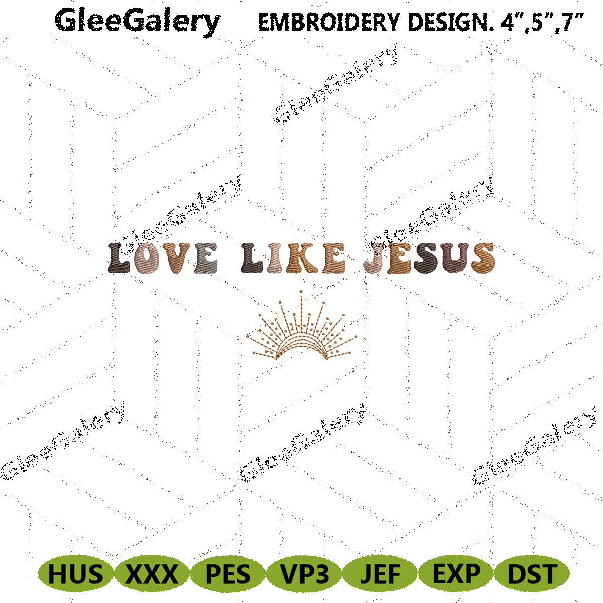 Jesus Embroidery | Inspire Uplift