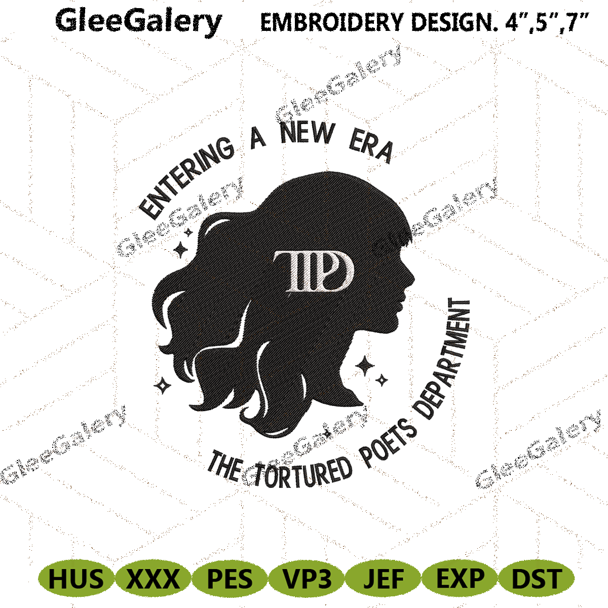Entering A New Era Embroidery Download Files | Inspire Uplift