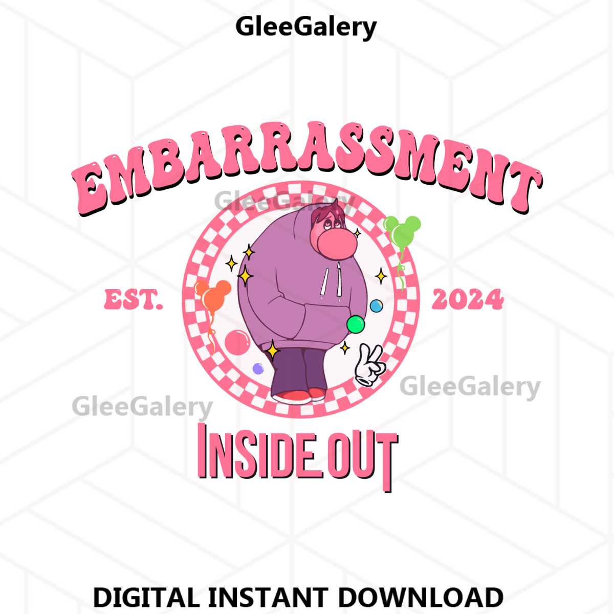 Embarrassment Svg, Inside Out Svg, Pixar Inside Out Characte | Inspire ...