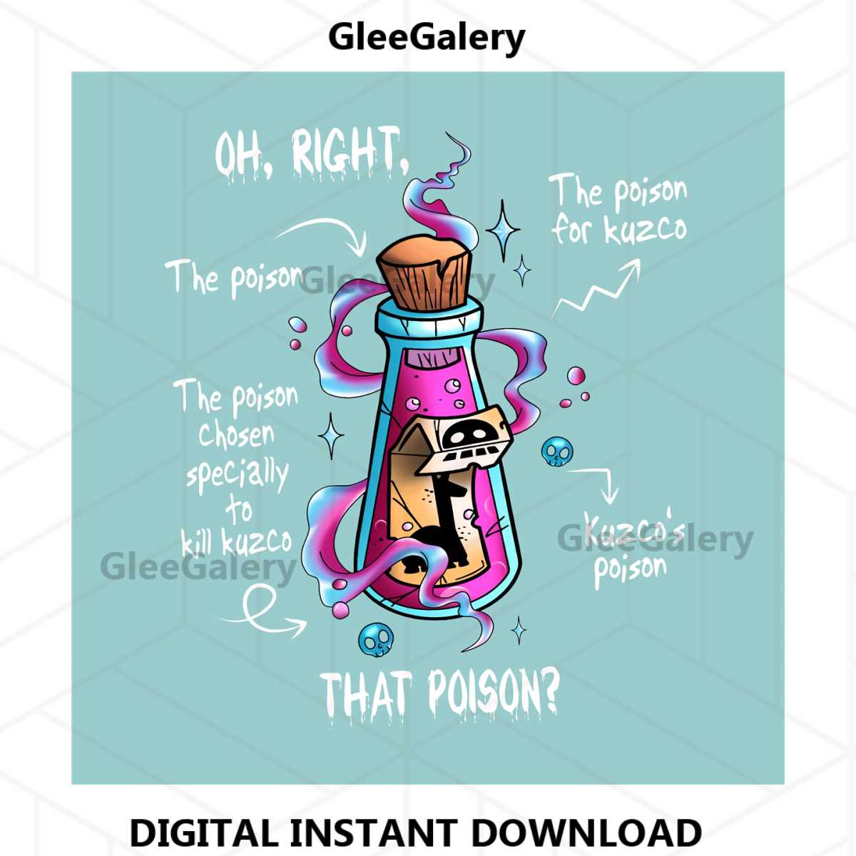 Vintage Oh Right That Poison Llama Poison For Kuzco Svg, The | Inspire ...