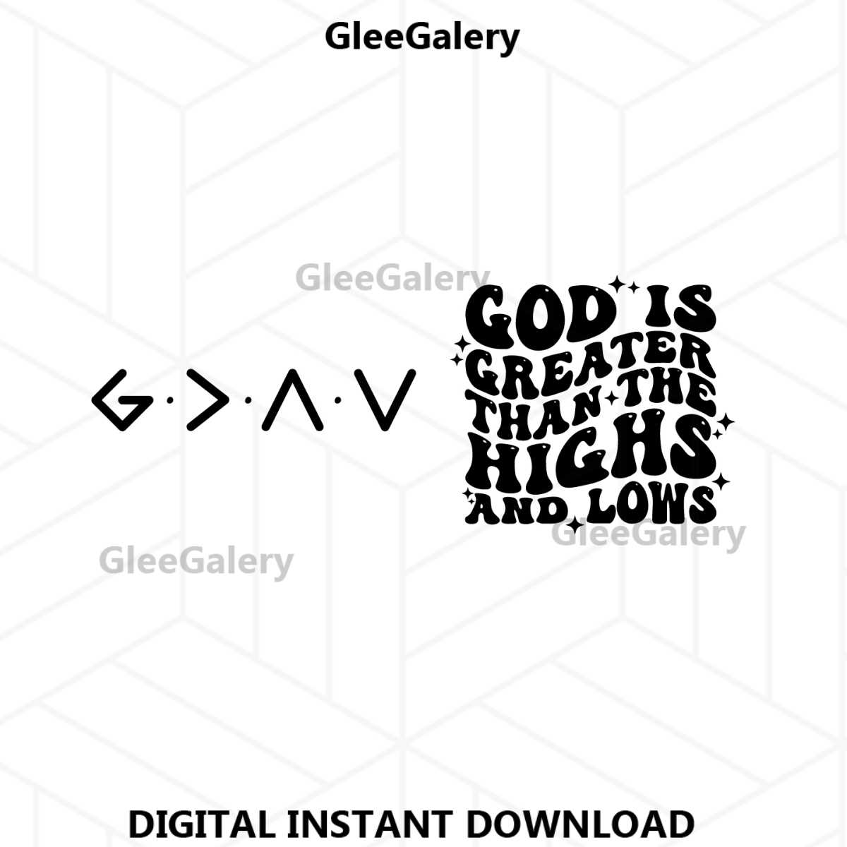 God is Greater Than the Highs and Lows SVG PNG, Bible Quote | Inspire ...