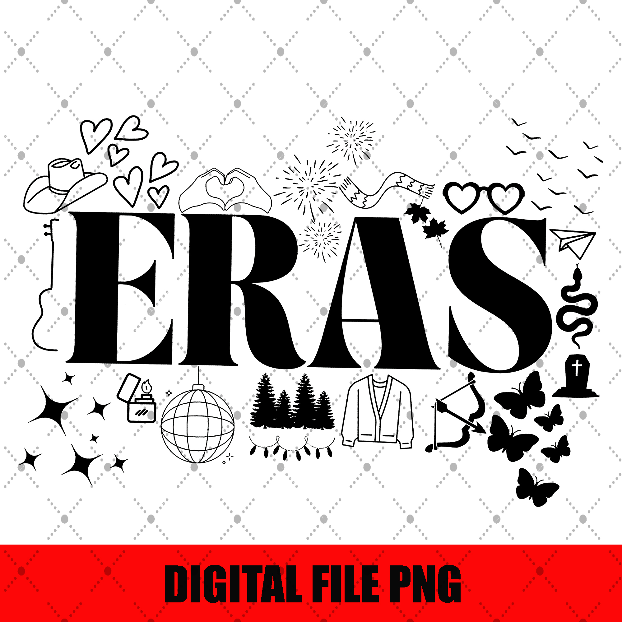 Taylor The Eras Tour Png, Taylors Version, Taylor Swiftie Pn | Inspire ...