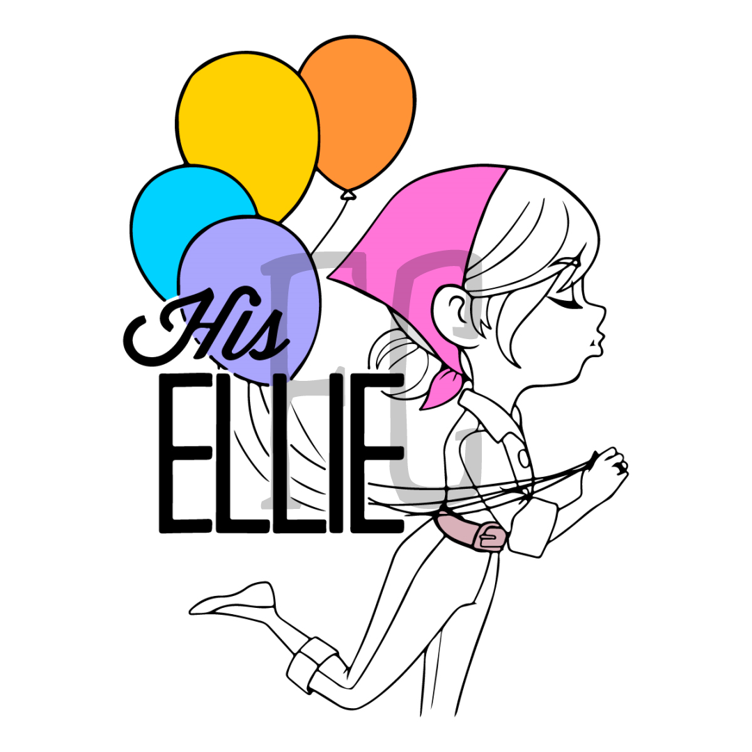 Disney Pixar Up His Ellie Svg - Inspire Uplift