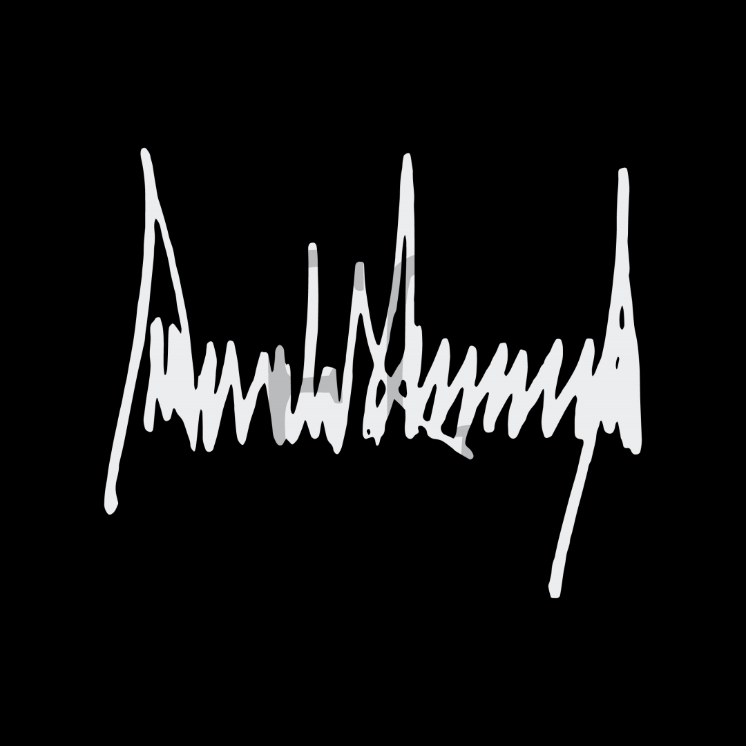 President Donald Trump Signature Svg, Trending Svg | Inspire Uplift