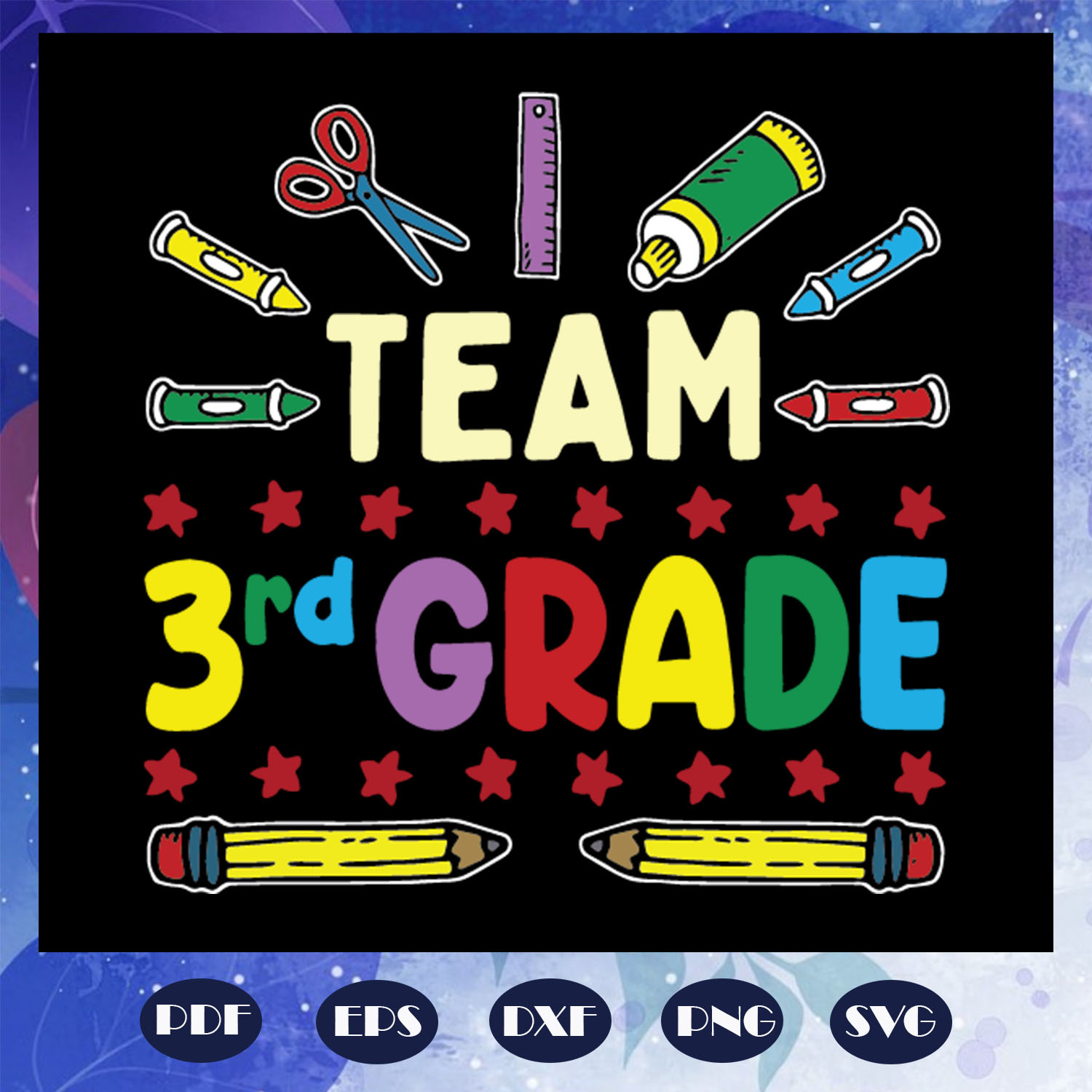 Team 3rd grade svg, 3rd svg, 3rd grade shirt, student svg, s - Inspire ...