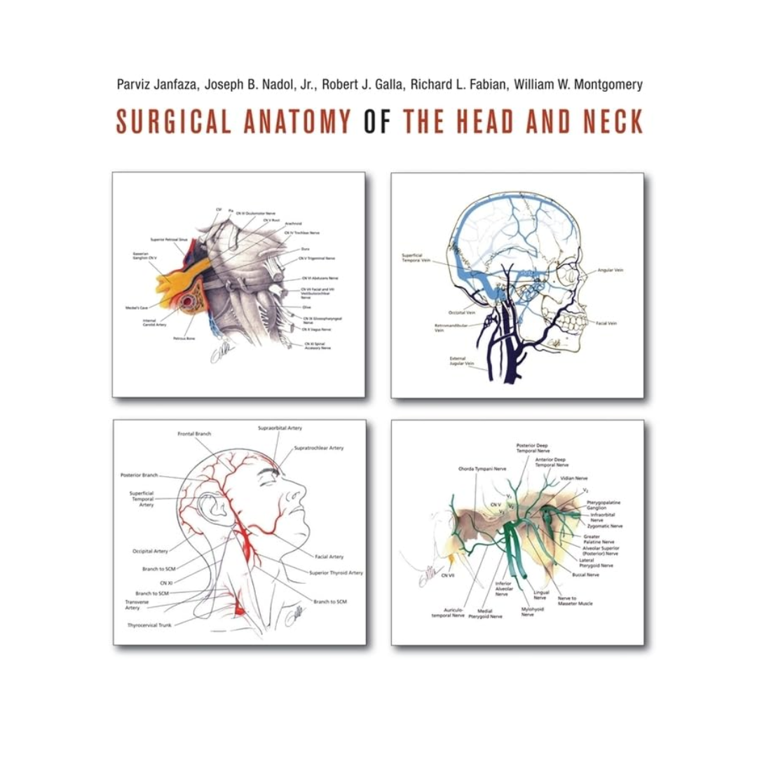 Surgical Anatomy of the Head and Neck Illustrated Edition | Inspire Uplift