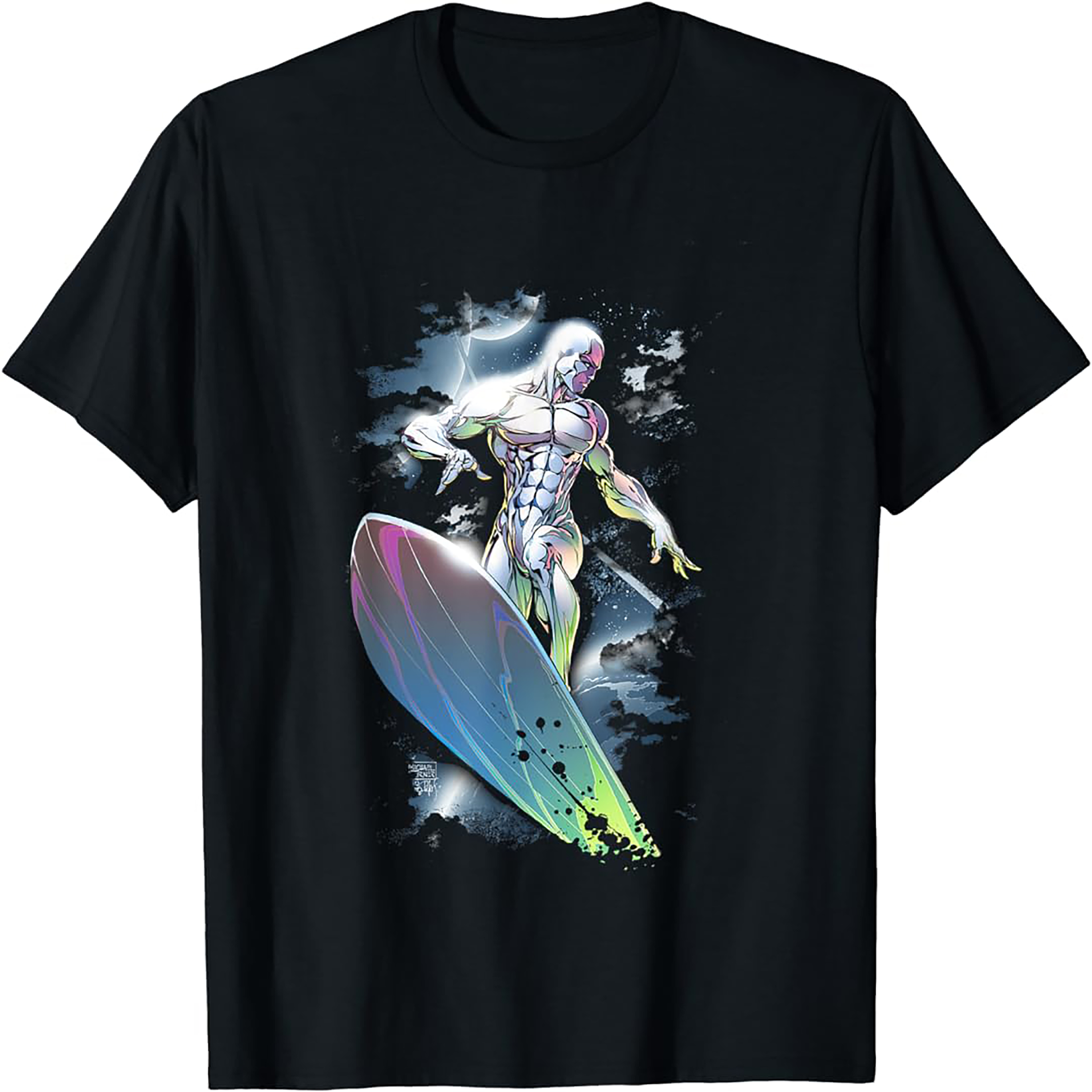 Marvel Comics Retro Classic Silver Surfer Shiny Colors Shot, | Inspire ...