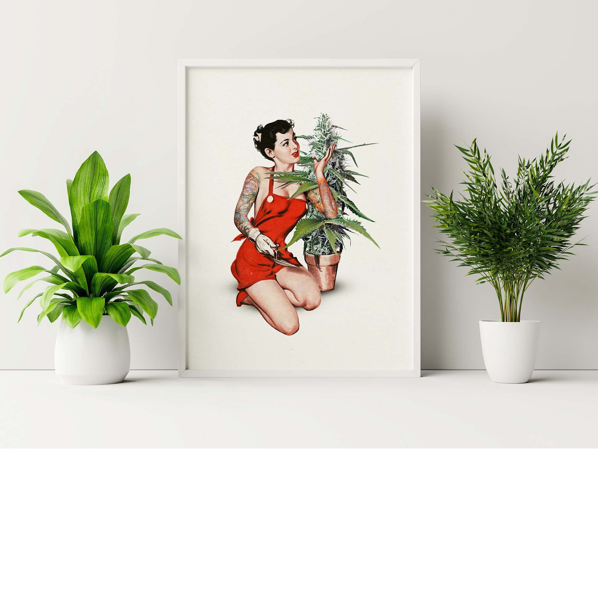 Farming My Own Stuff 8 (Weed Art, Weed Poster, Marijuana Art | Inspire ...