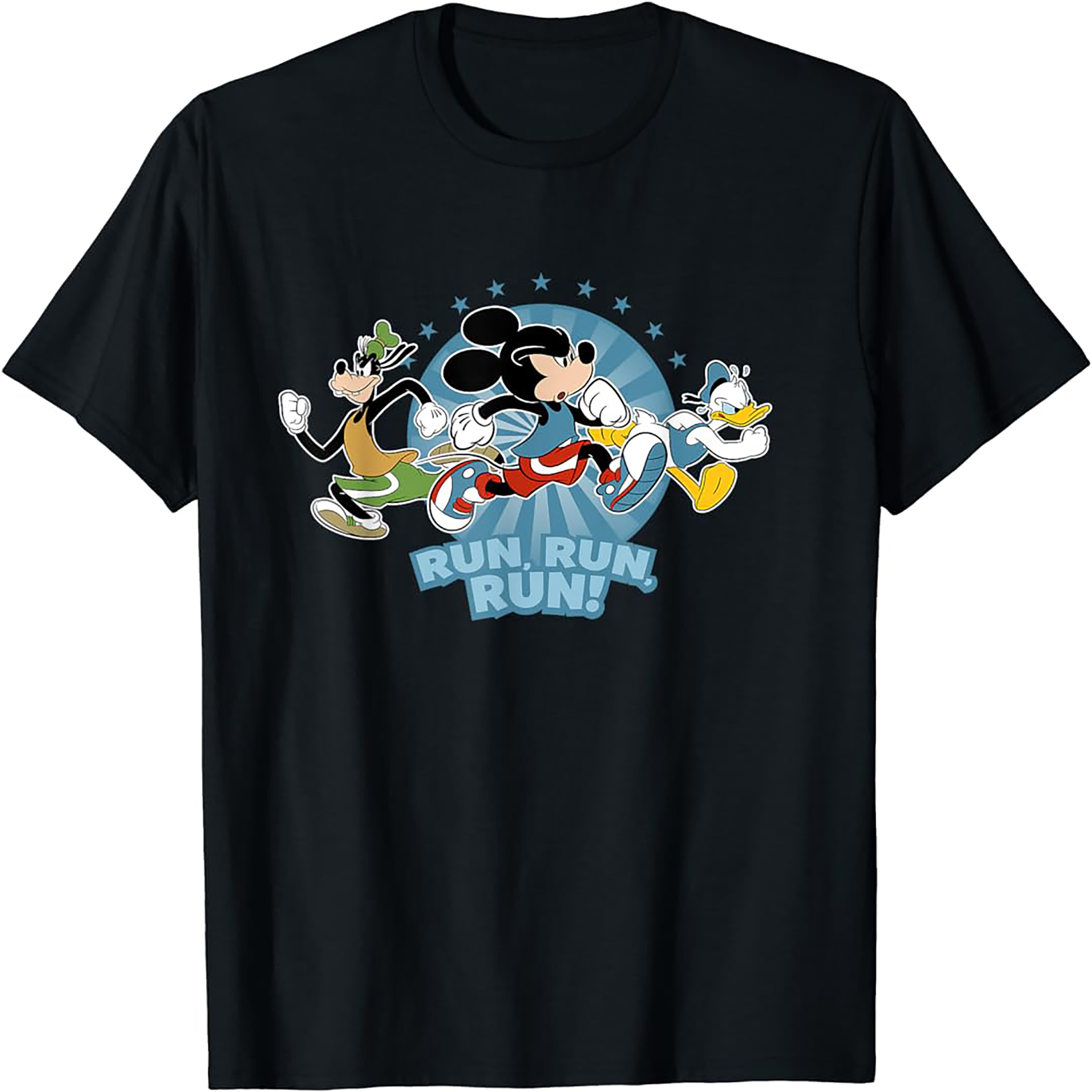 Disney Mickey Goofy and Donald Run Run Run! Marathon Running - Inspire ...
