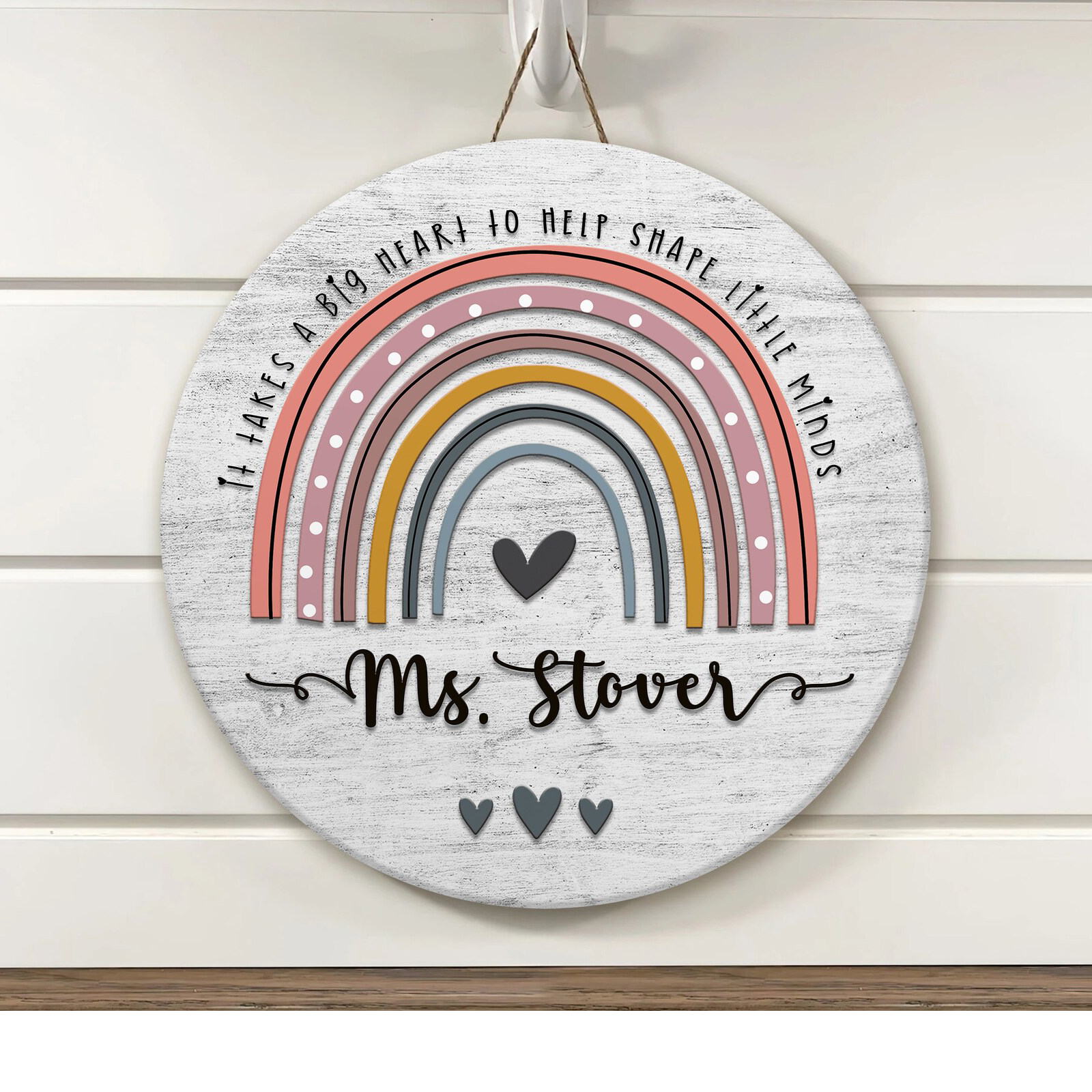 Custom Teacher Sign, Personalized Teacher Door Sign, Classro | Inspire ...
