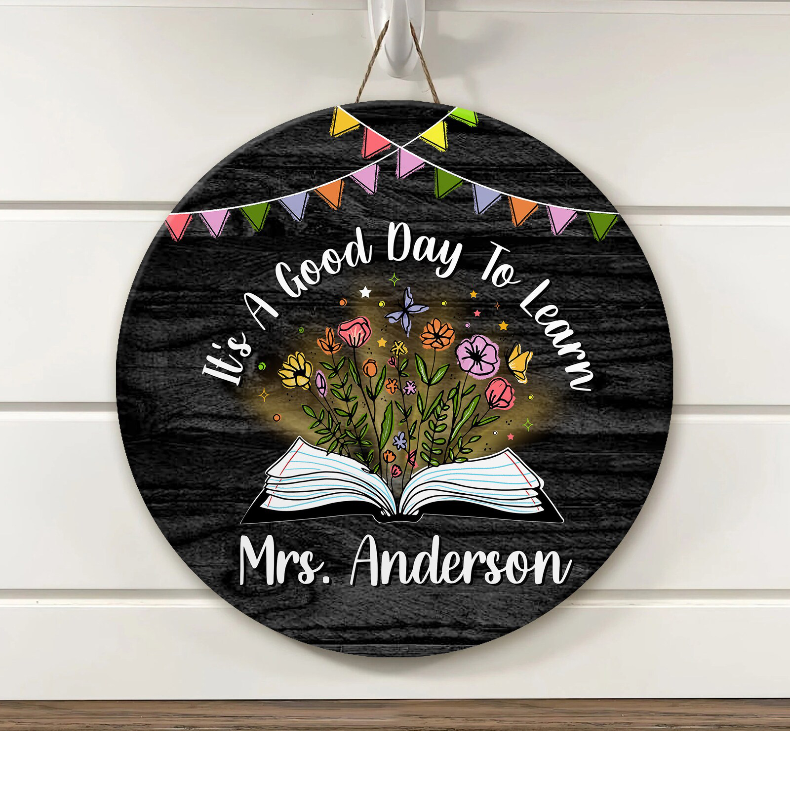 Personalized Classroom Door Sign, Teachers Appreciation Gift | Inspire ...