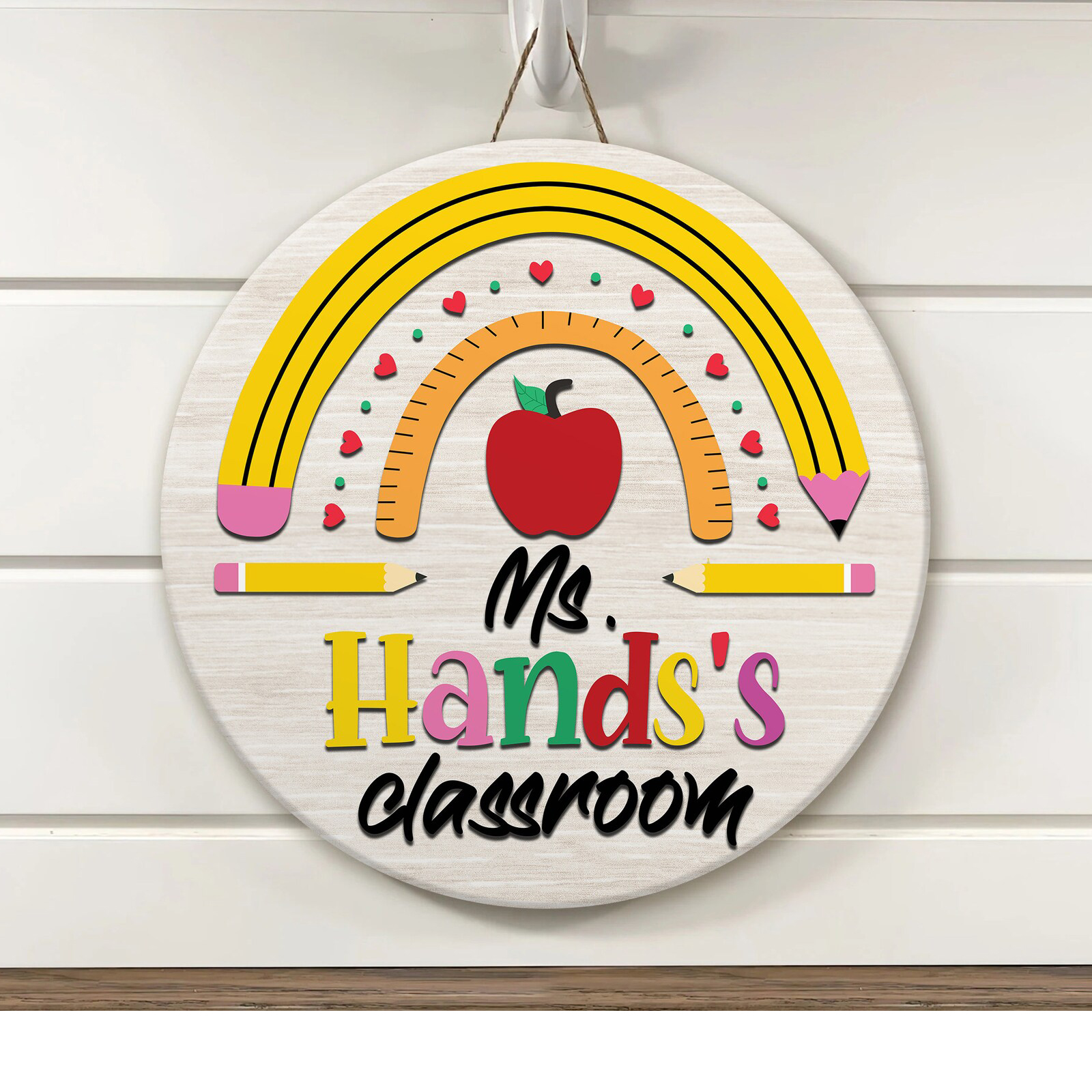 Personalized Classroom Door Sign, Teachers Appreciation Gift | Inspire ...