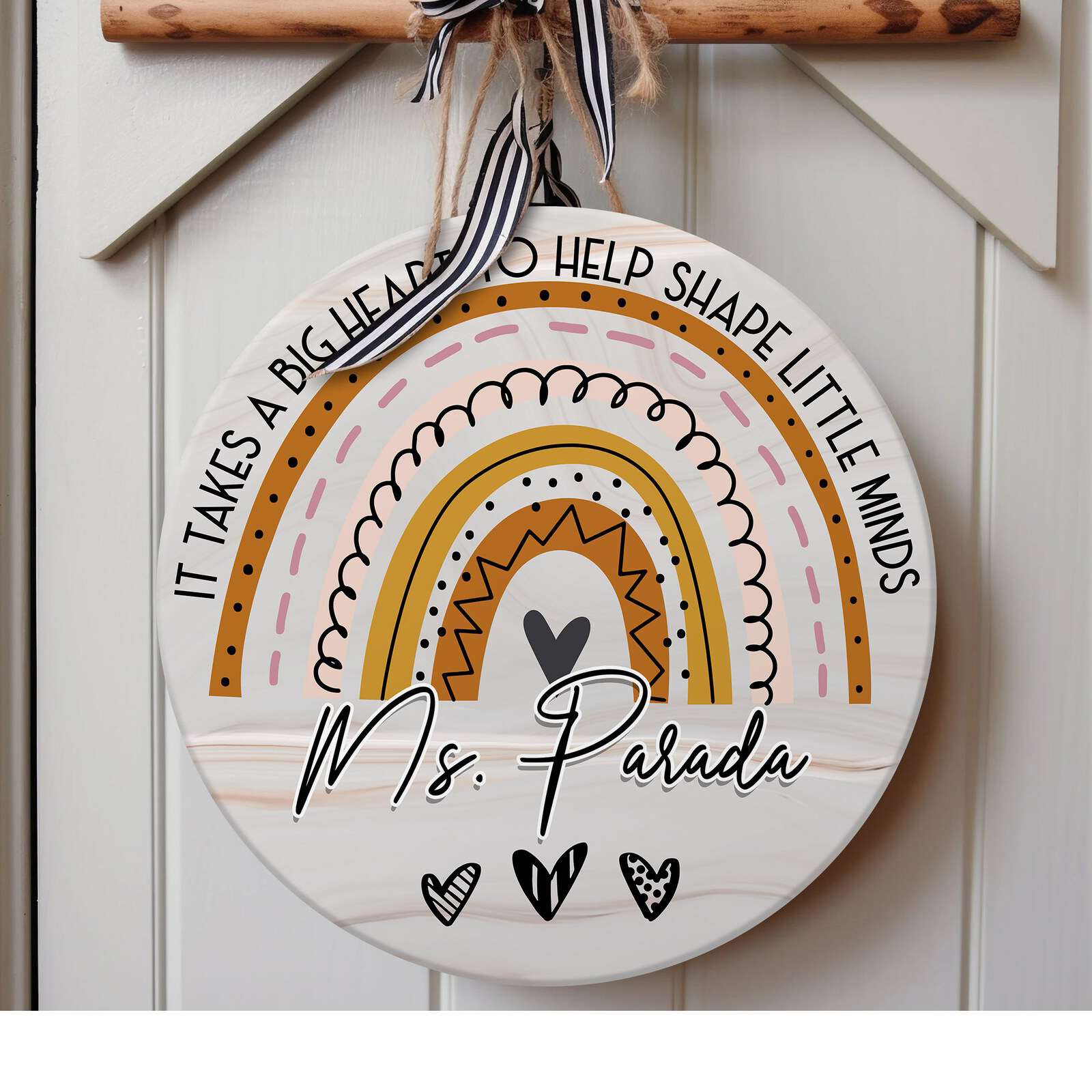 Personalized Classroom Door Sign, Teachers Appreciation Gift - Inspire ...