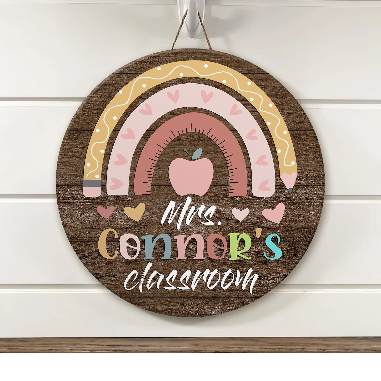 Personalized Classroom Door Sign, Teachers Appreciation Gift | Inspire ...