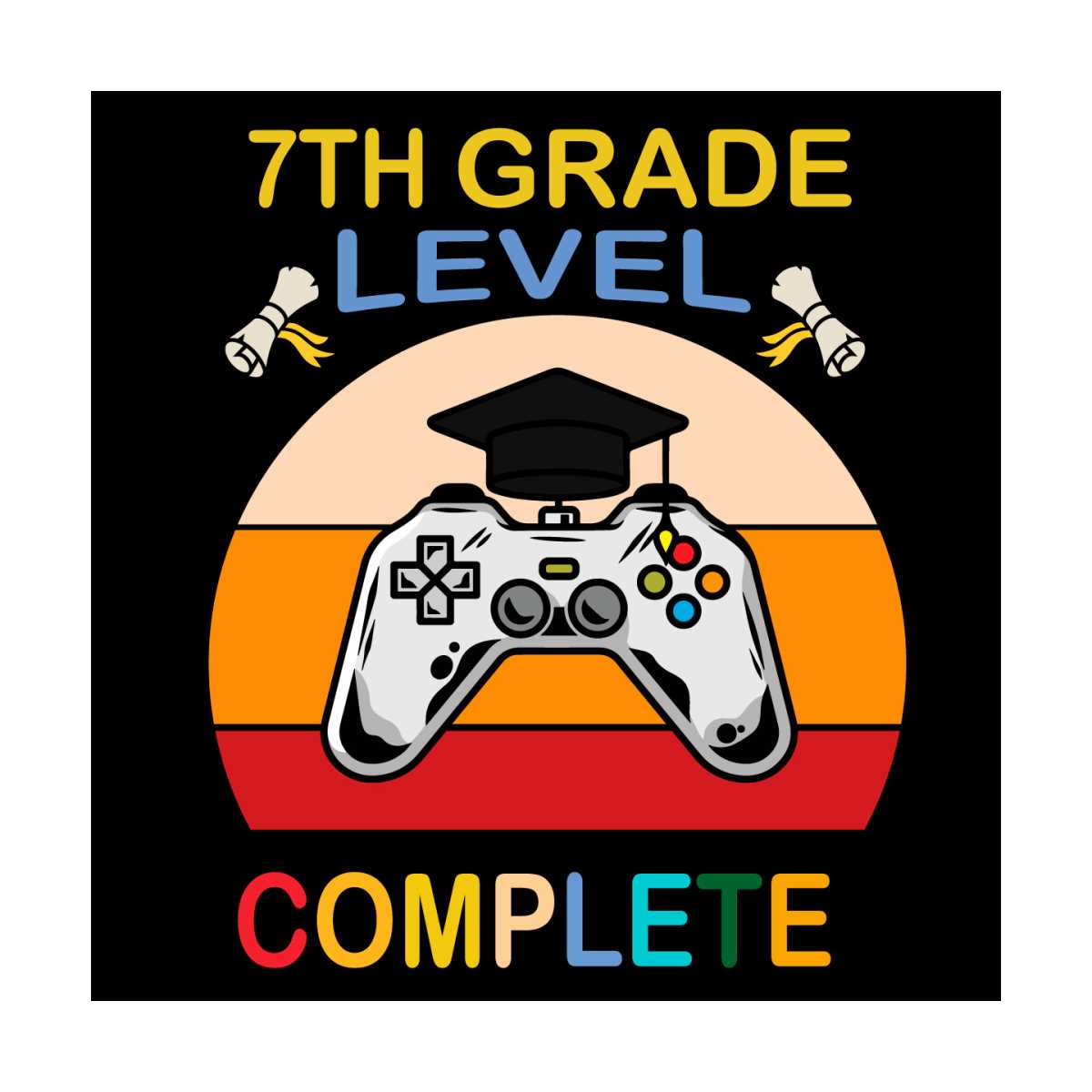 7th Grade Level Complete Svg, Birthday Svg, 7th Svg, 7th Gra | Inspire ...