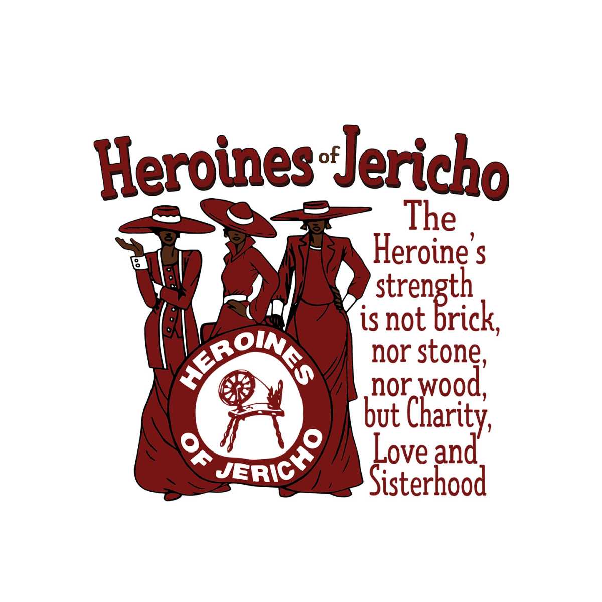Heroines Of Jericho Svg, Trending Svg, Heroine Svg, Jericho | Inspire ...