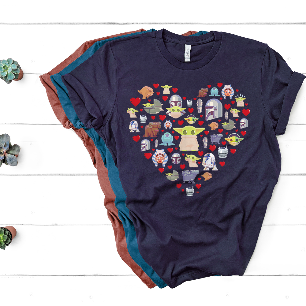 Star Wars The Mandaloria Grogu Heart - Inspire Uplift