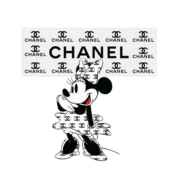Chanel Minnie disney Fashion Svg, Minnie Chanel Logo Svg, Ch - Inspire ...