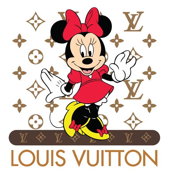 Minnie Mouse Louis Vuitton Svg, Louis Vuitton Logo Fashion S - Inspire ...