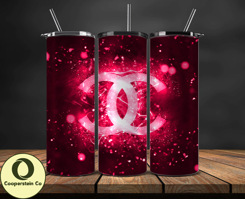 Chanel Tumbler Wrap, Chanel Tumbler Png, Chanel Logo, Luxury | Inspire ...