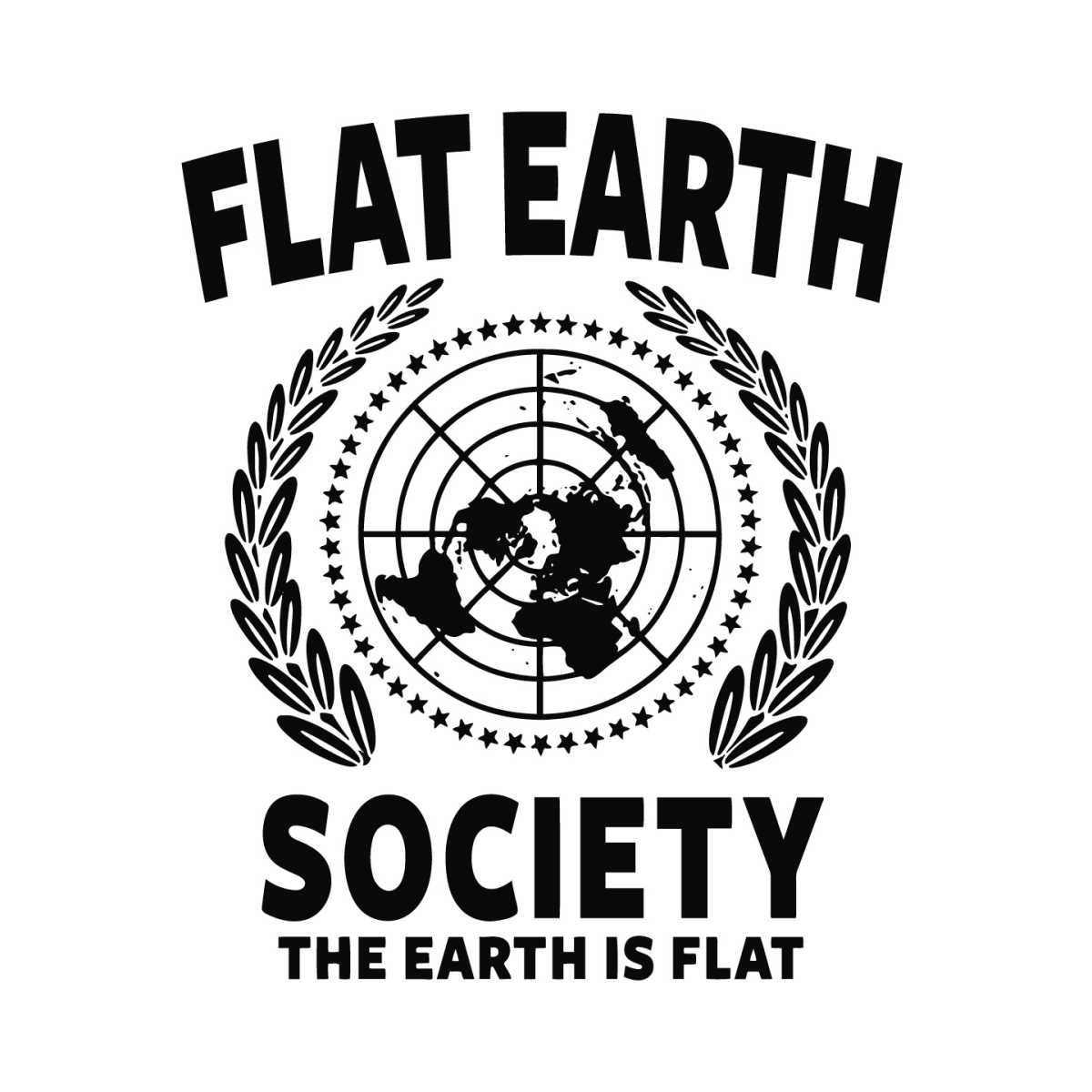 Flat Earth Society The Earth Is Flat Svg, Trending Svg, Cana - Inspire ...