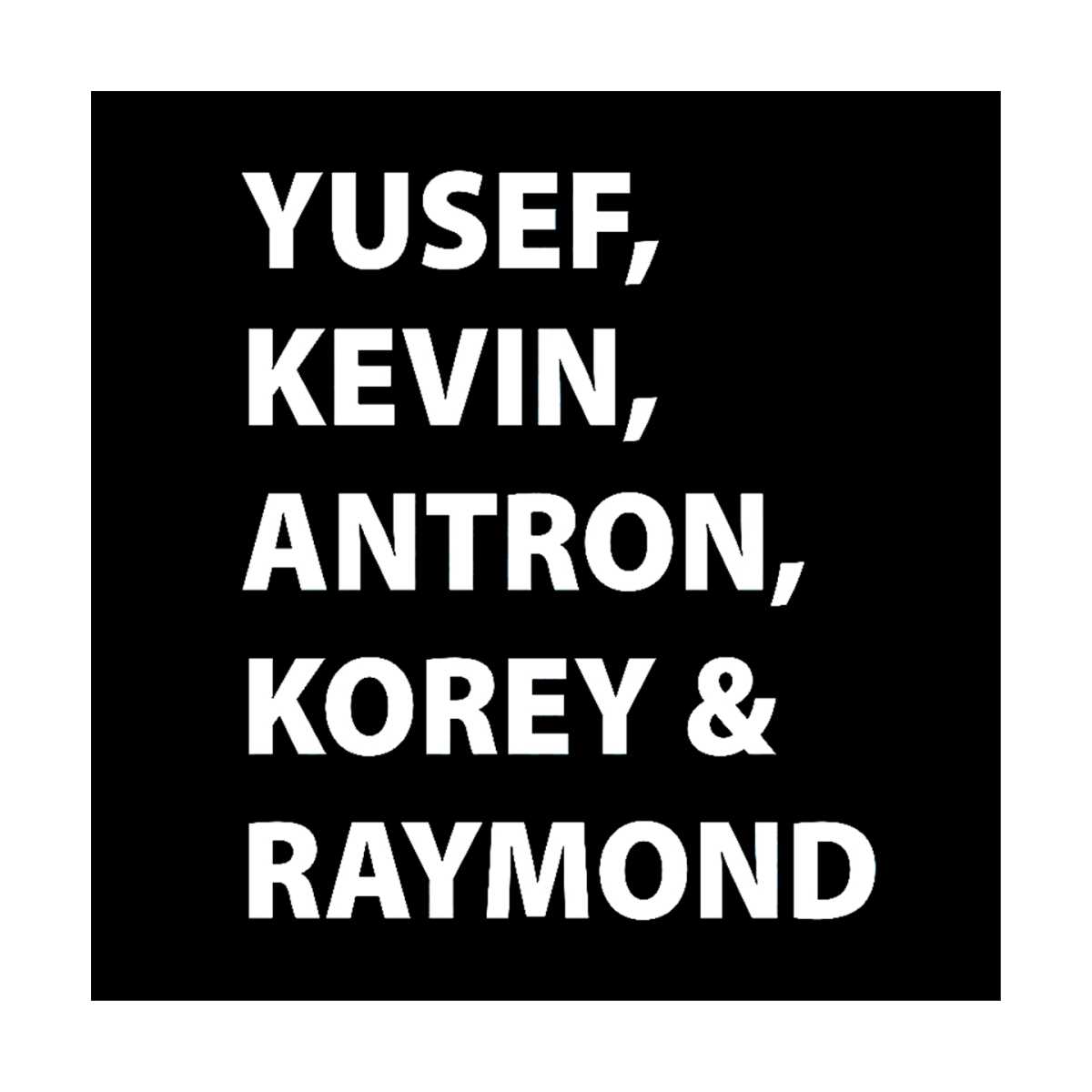 Central Park Five Diamond Yusef, Kevin, Antron, Korey, Raymo | Inspire ...