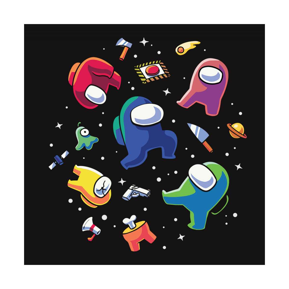 Impostors In Space Svg, Among Us Svg, Space Svg, Galaxy Svg, | Inspire ...