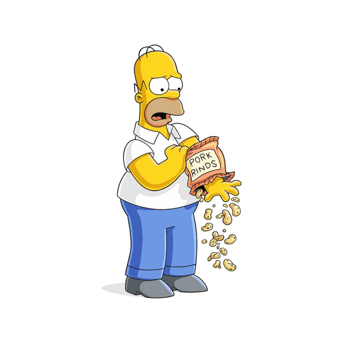 Homer simpson eating Svg, Cartoon Svg, The Simpsons Svg, Dad - Inspire ...