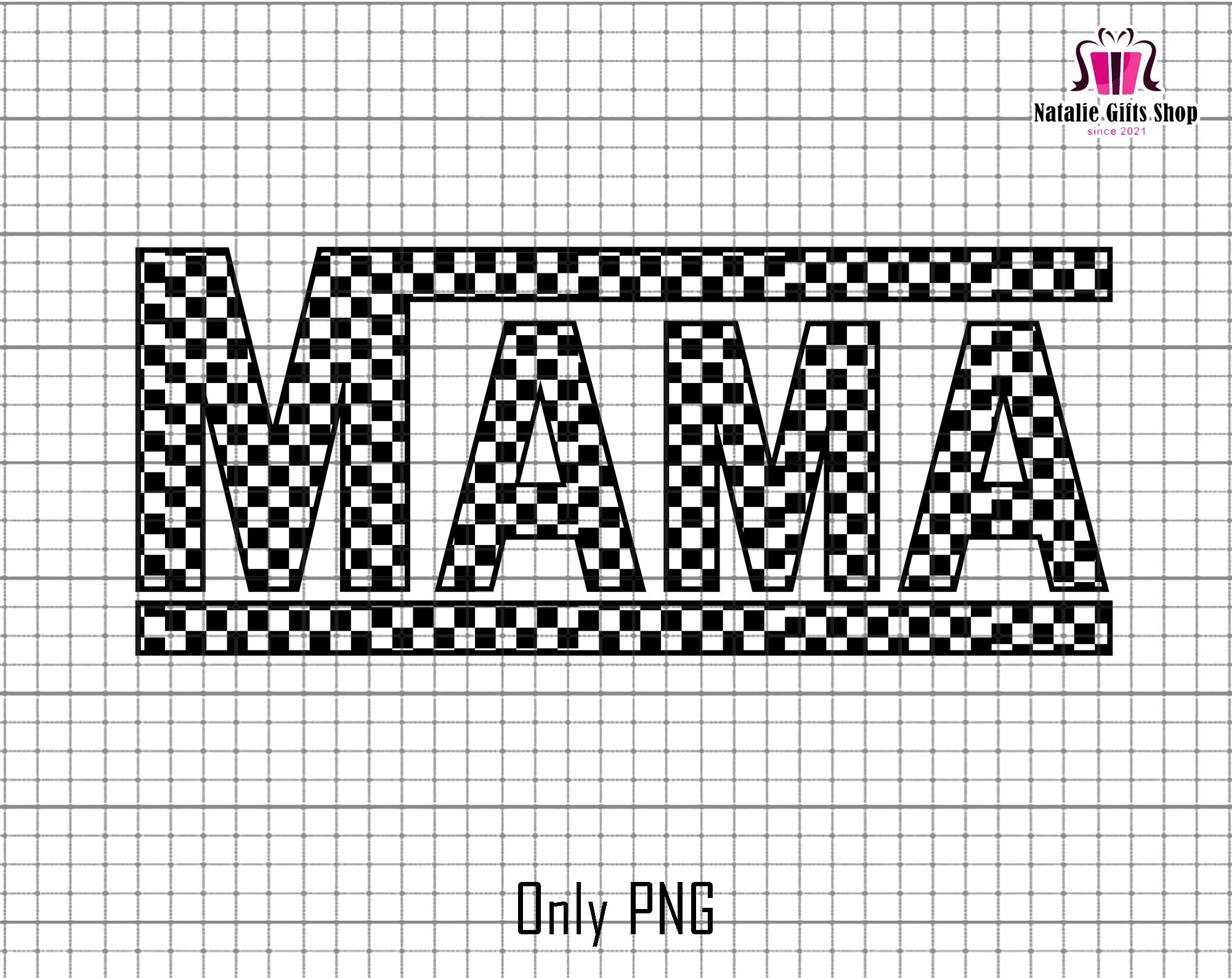 Checkered Mama Png, Mama Png, Mama Sublimation Png, Retro M | Inspire ...