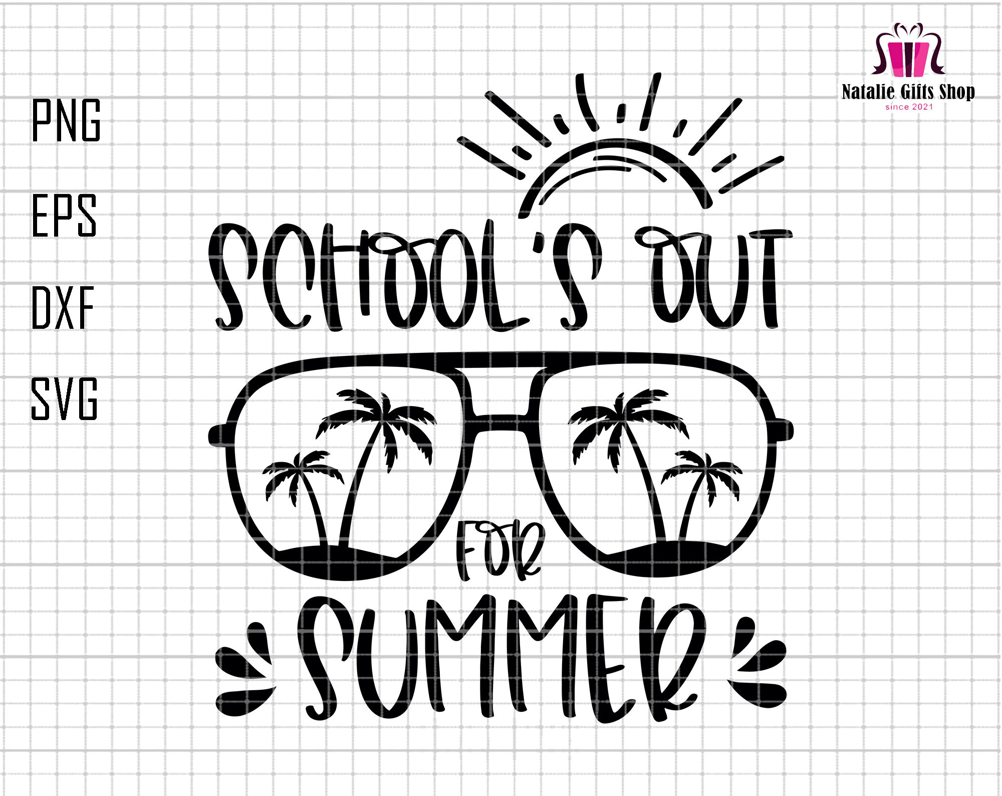 School Out For Summer Svg, Last Day of School Svg, Summer Br | Inspire ...