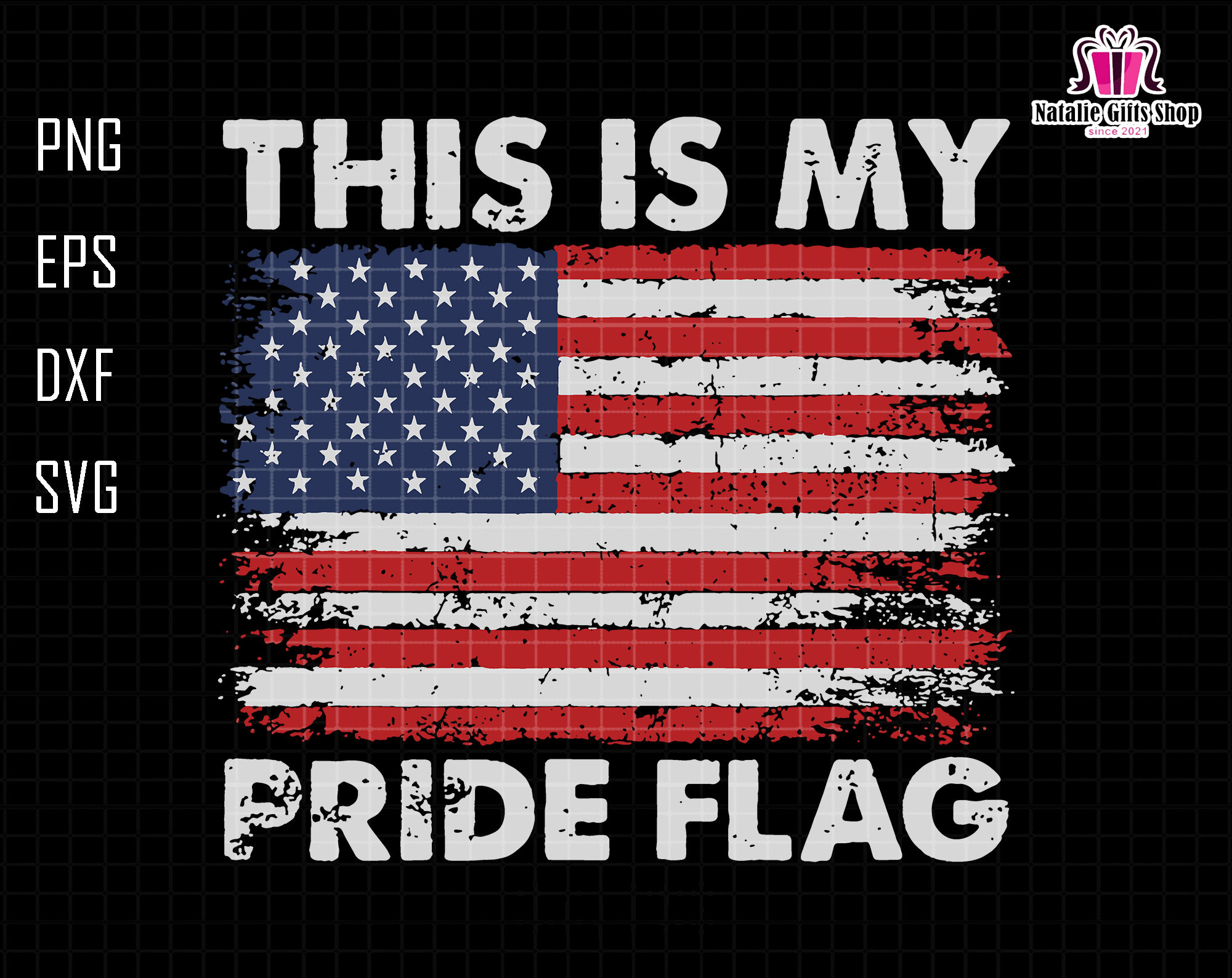 This Is My Pride Flag Svg, Patriotic Svg, 4th Of July Svg, U | Inspire ...