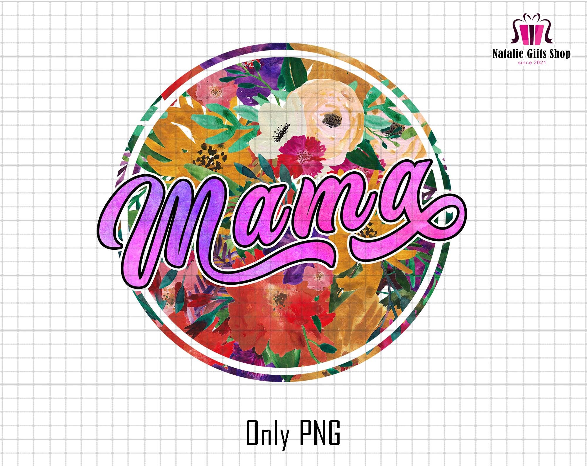 Watercolor Mama Png, Mom Png, Watercolor Background Png, Mam | Inspire ...