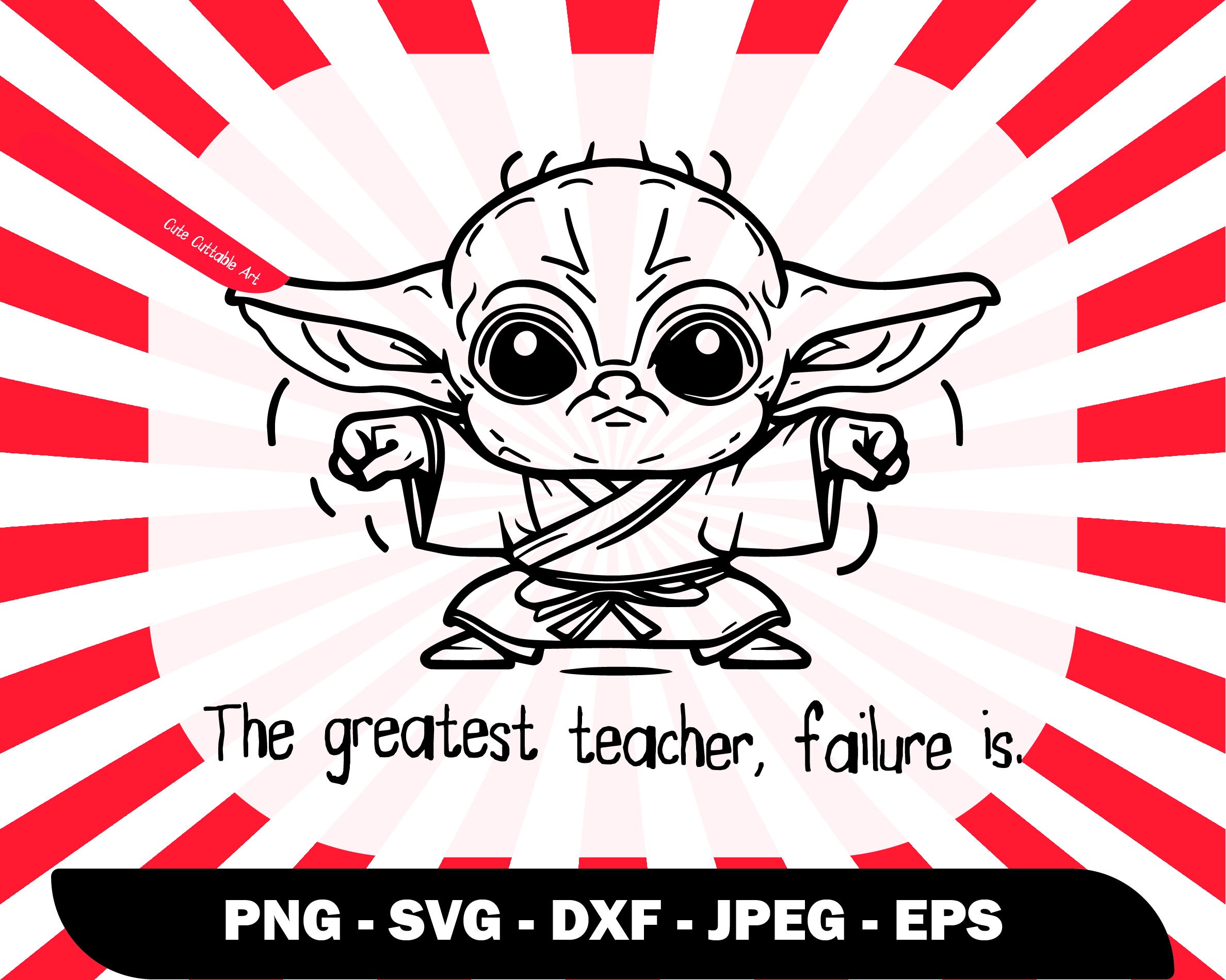 The Greatest Teacher Failure Is Svg, Cute Alien Svg, Svg Fi - Inspire ...