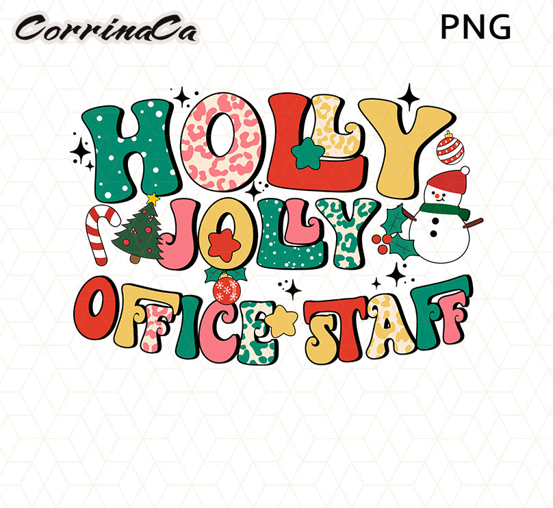 Christmas Office Staff Png, Office Staff Png Sublimation Des - Inspire ...