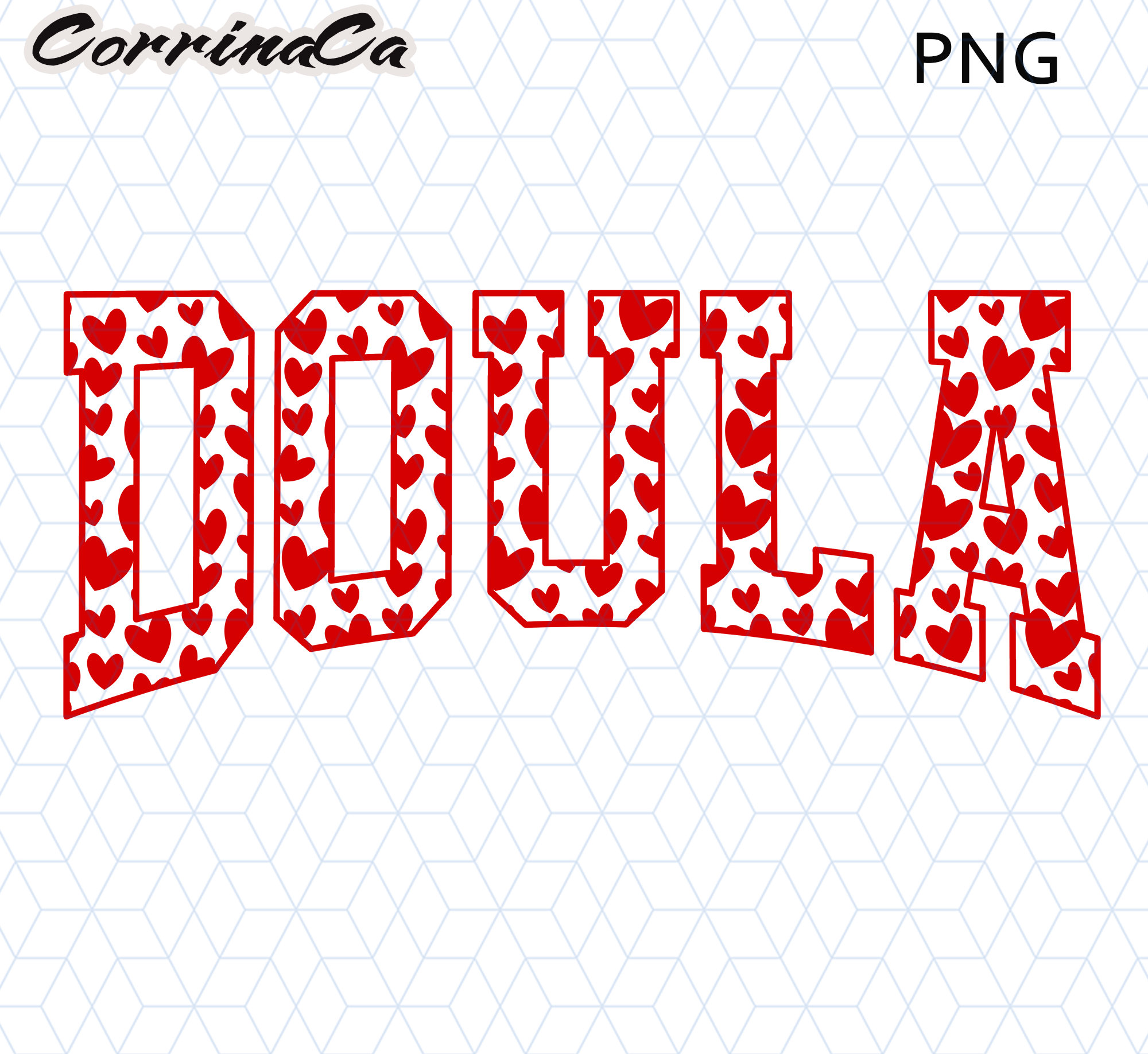 Doula Heart Png, Doula Valentines Png, Retro Valentines Png, | Inspire ...