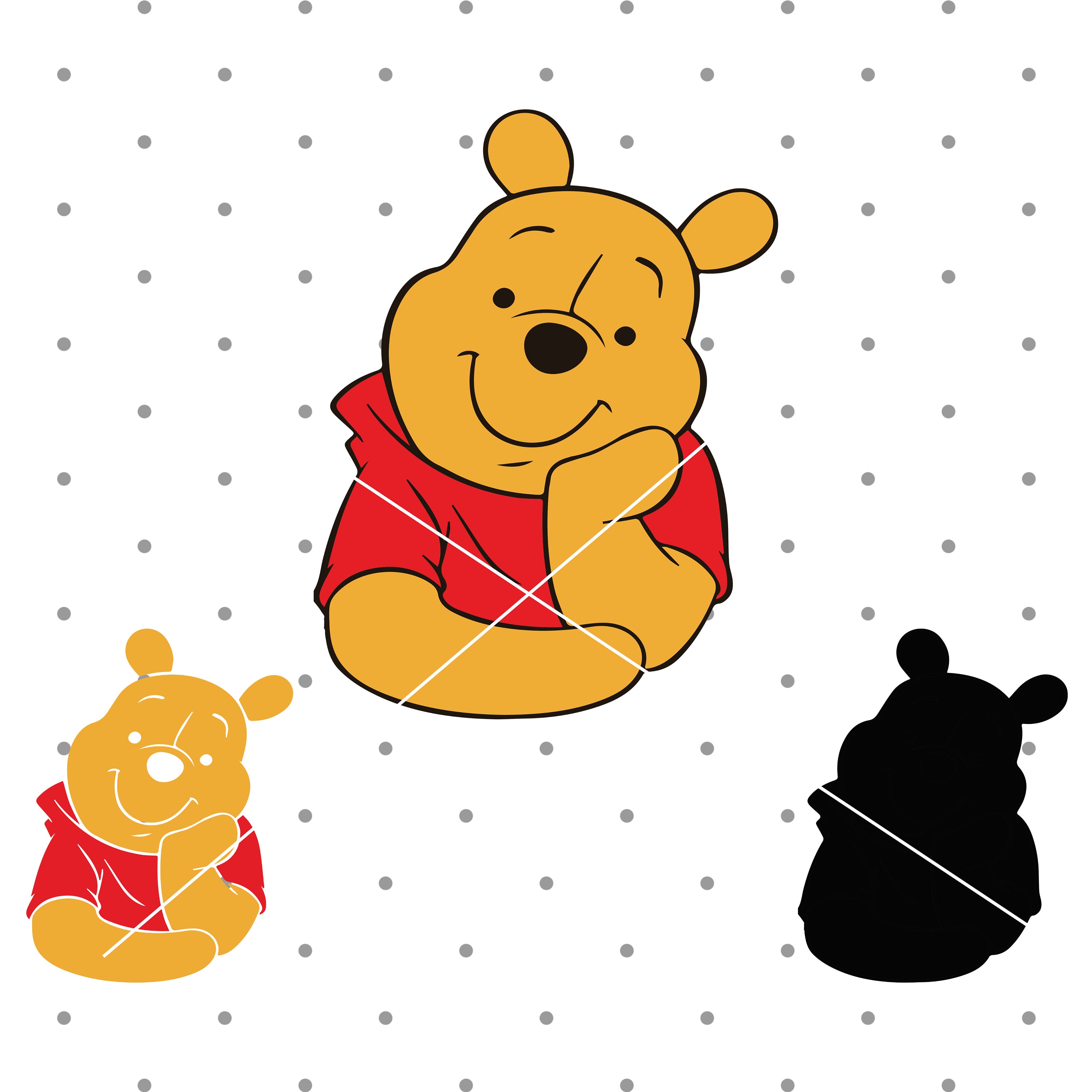 Winnie the pooh svg, Tigger svg, Eeyore svg, piglet svg, Poo - Inspire ...