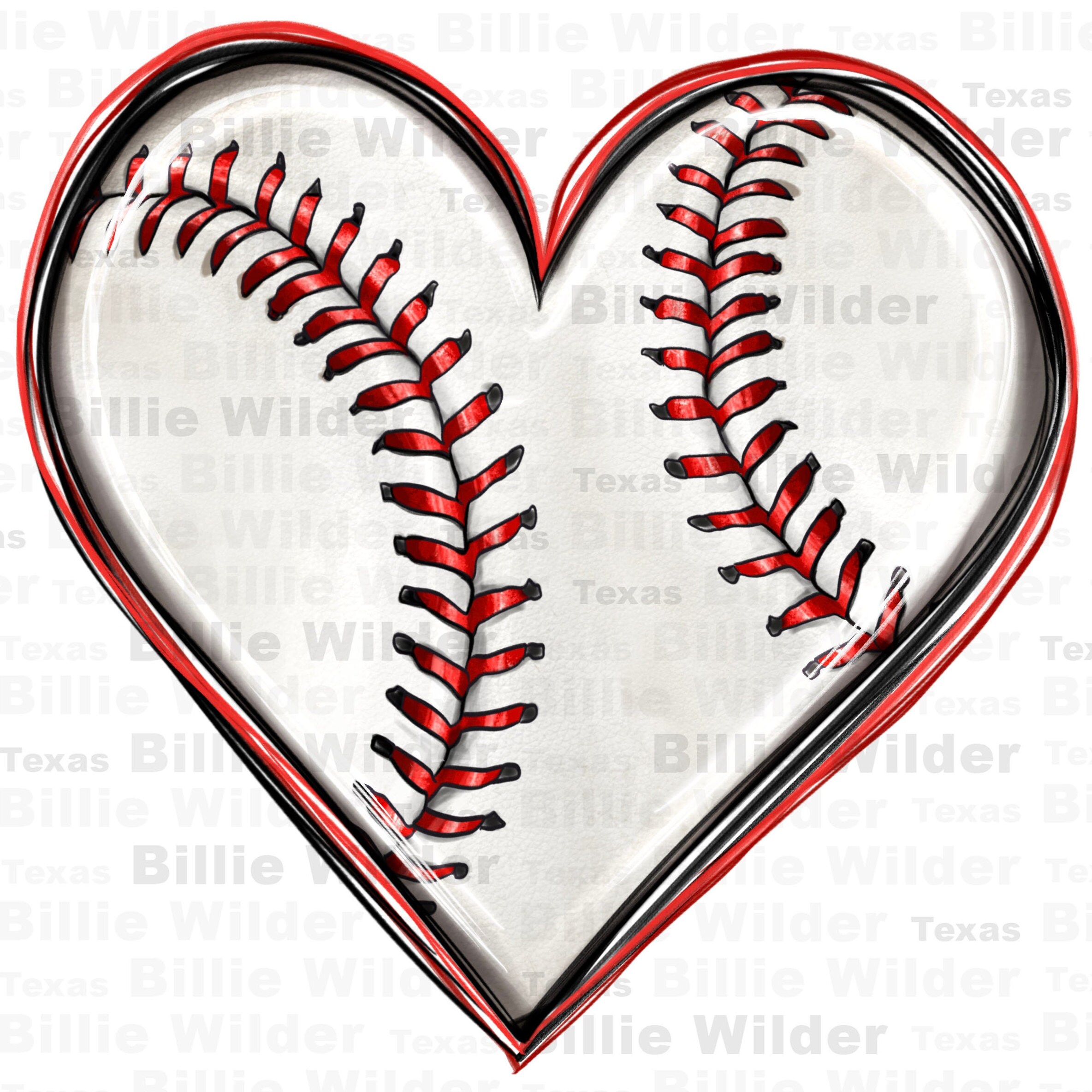 Baseball Heart Png, Baseball Sublimation Design PNG,Baseball - Inspire ...