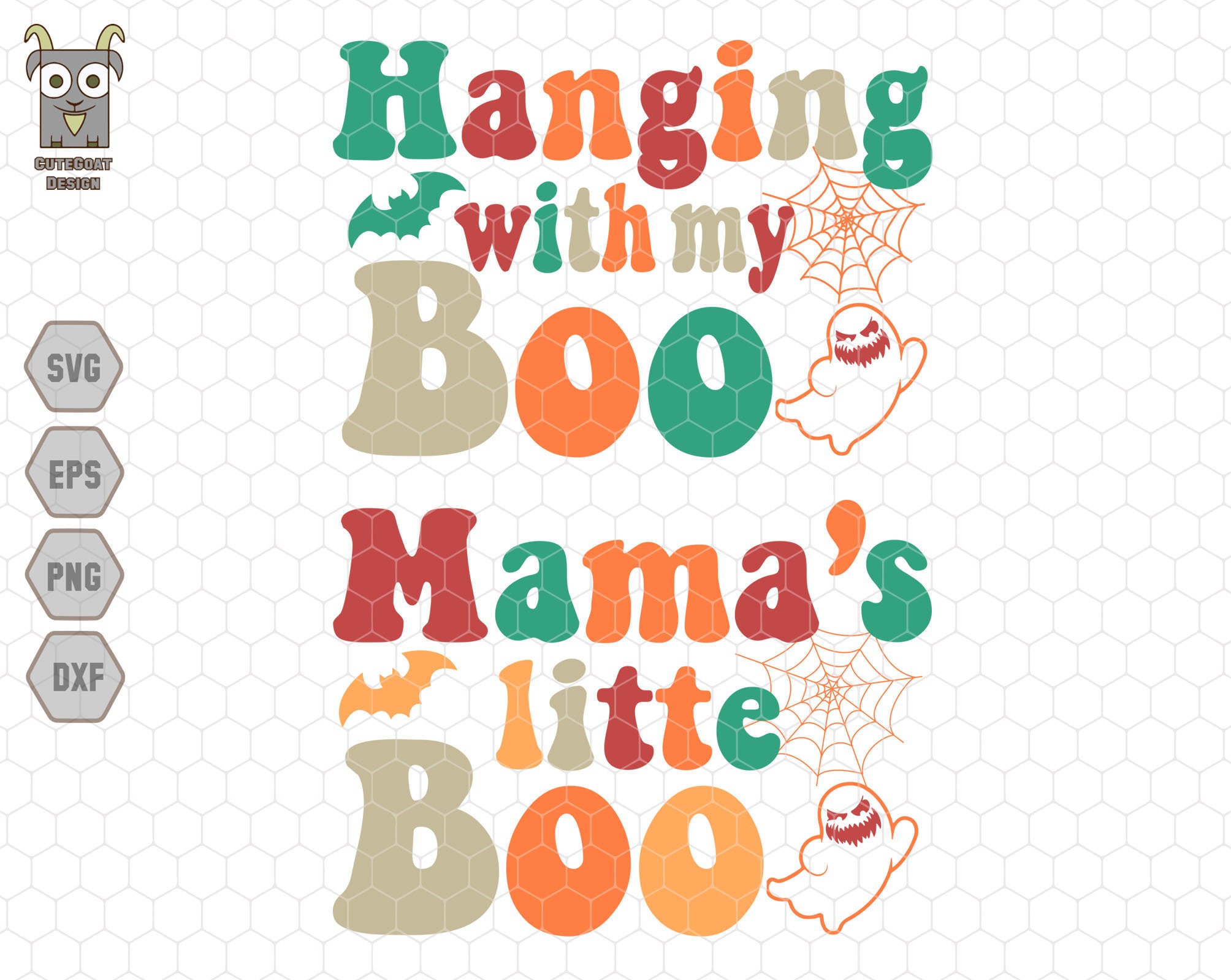 Hanging With My Boo Svg, Mama Little Boo Svg, Boo Svg, Mommy | Inspire ...