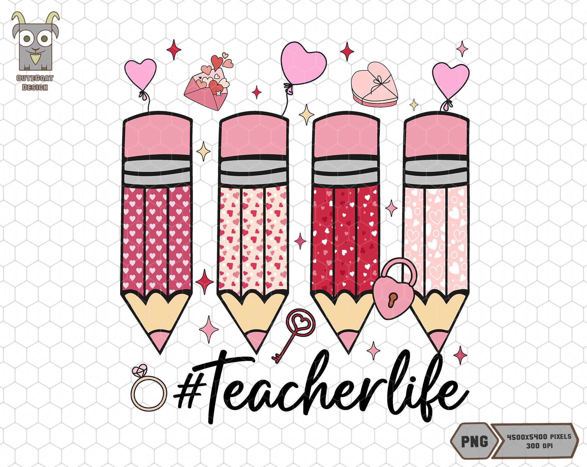 Teacher Life Valentine Png, Pencil Teacher School Png, Teach | Inspire ...
