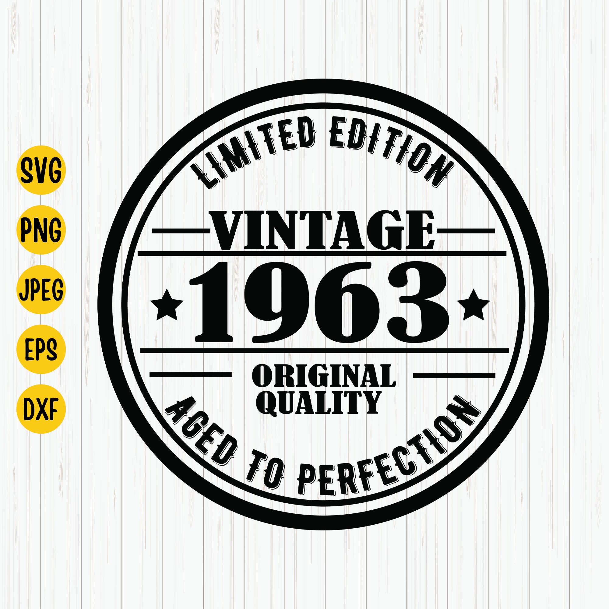 Limited Edition Vintage 1963 Original Quality Aged to Perfec | Inspire ...