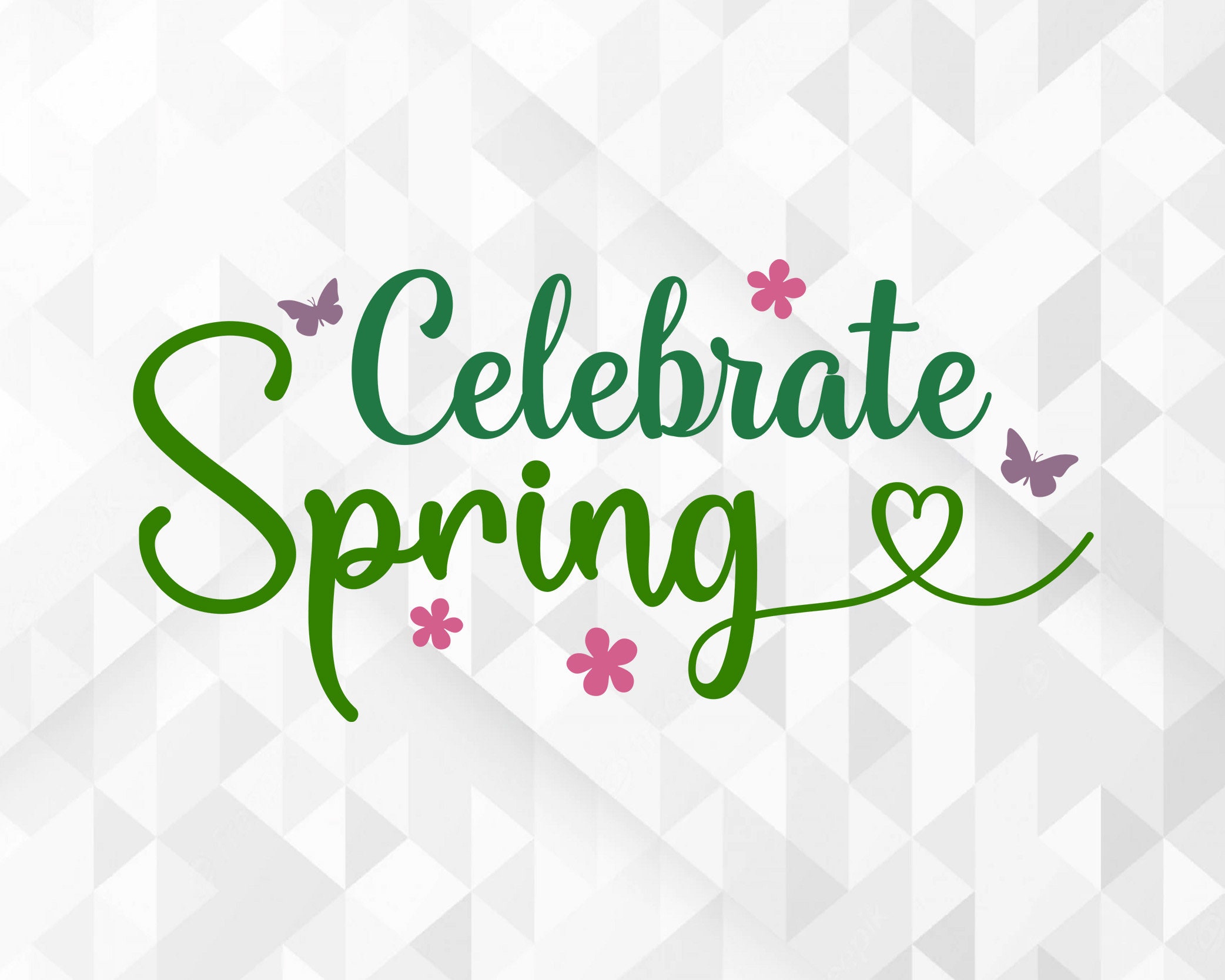 Celebrate Spring SVG, Spring Svg, Hello Spring Svg, Celebrat - Inspire ...