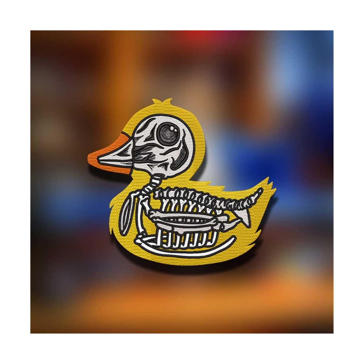 Duck Skull Xray Skeleton Machine Embroidery File Instant Dow - Inspire ...