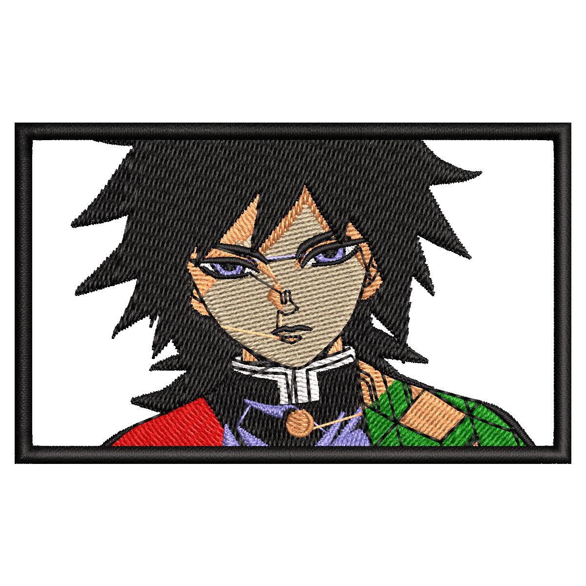 Tomioka Giyu Embroidery Design Kimetsu No Yaiba Anime Embroi - Inspire ...